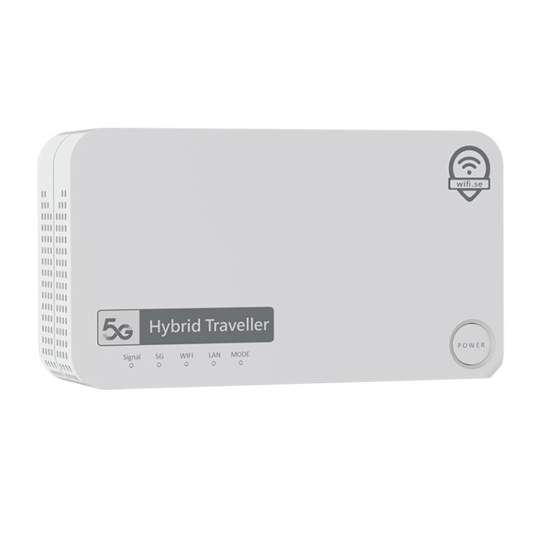 Hybrid Traveller - Portable 5G Router with Backup Battery for Over 6 ...